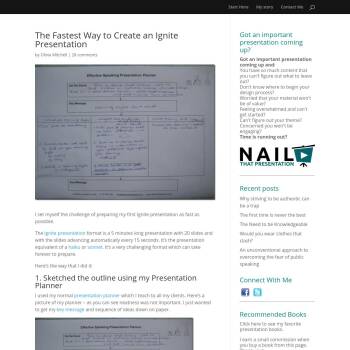 IGNITE Presentation tips :: Resources :: California Educators Together