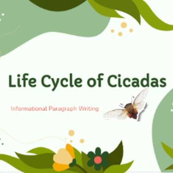 Life Cycle of Cicadas Informational Writing Lesson 3 :: Lesson Plans :: California Educators ...