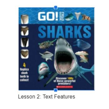 Lesson 2- Introduction to Text Features :: Lesson Plans :: California ...