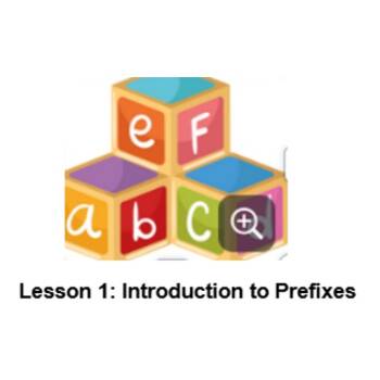 Introduction to Prefixes- Lesson 1 of 4 :: Lesson Plans :: California ...