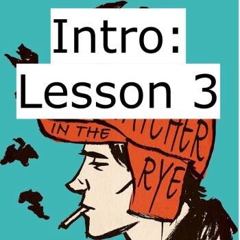Catcher in the Rye: Grief in Chapter 5 (Lesson 3 of 3) :: Lesson Plans ...