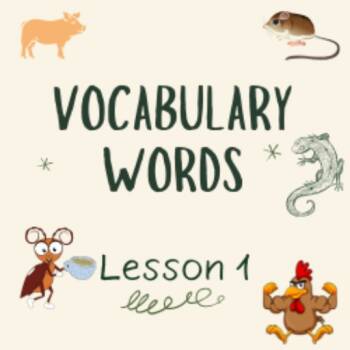Martina the Beautiful Cockroach Vocabulary (Lesson 1 of 8) :: Lesson ...