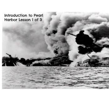 Introduction to Pearl Harbor (Lesson 1 of 3) :: Lesson Plans ...