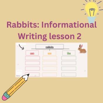 Rabbits: Informational Writing Lesson 2 :: Lesson Plans :: California ...