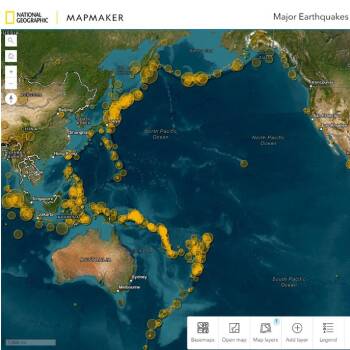What can a map tell you about earthquakes? (Lesson 1 of 5) :: Lesson Plans :: California ...