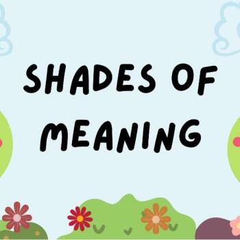 Exploring Adjectives and Verbs with Shades of Meaning (Lesson 2 of 3 ...