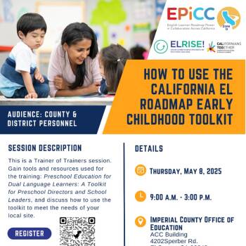 How to Use the California EL Roadmap Early Childhood Toolkit (Trainer ...
