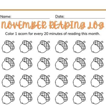 November Reading Log :: Resources :: California Educators Together