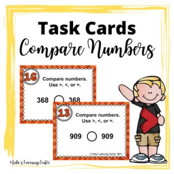 Task Cards: Compare Numbers :: Resources :: California Educators Together