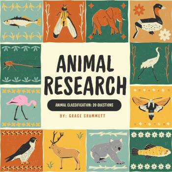Animal Classification- 20 Questions Game :: Resources :: California ...