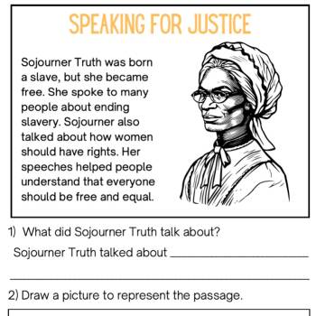 Sojourner Truth Reading Passage :: Resources :: California Educators ...