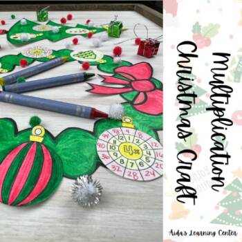 Multiplication Christmas Craft :: Resources :: California Educators ...