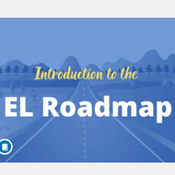 Introduction to El Roadmap Asynchronous Course :: Resources ...