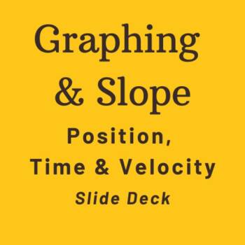 Graphing & Slope: Position, Time and Velocity: Slide Deck :: Resources ...