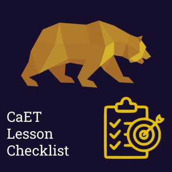 CaET Lesson Checklist :: Resources :: California Educators Together