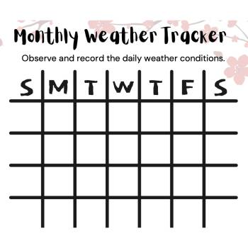 Monthly Weather Tracker :: Resources :: California Educators Together