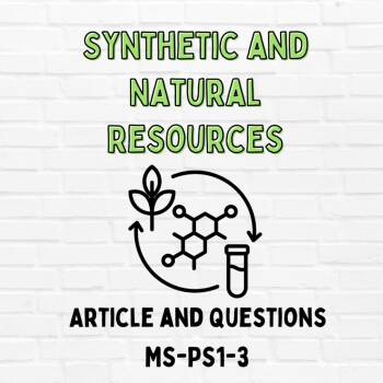 Synthetic and Natural Resources Article and Questions :: Resources ...