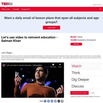 Let’s use video to reinvent education - Salman Khan :: Resources ...