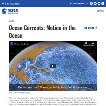 VIDEO | Ocean Currents: Motion in the Ocean :: Resources :: California ...