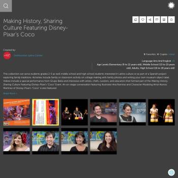 Sharing Culture Featuring Disney-Pixar's "Coco" :: Resources ...