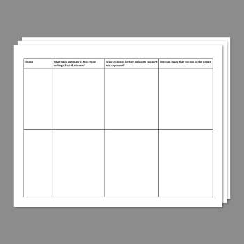 Gallery Walk worksheet (PDF Version) :: Resources :: California ...