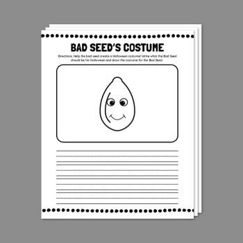 PDF- Bad Seed Costume Writing :: Resources :: California Educators Together
