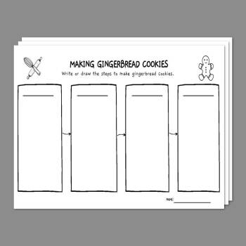 Gingerbread cookies sequence map PDF :: Resources :: California ...