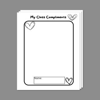 Class Compliments Recording Sheet PDF :: Resources :: California ...