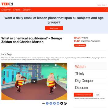 What is chemical equilibrium? - George Zaidan and Charles Morton ...