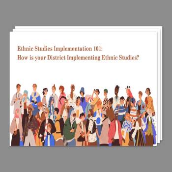 Ethnic Studies Implementation 101: How is your District Implementing ...