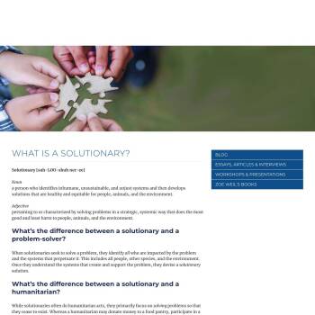 Solutionary Learning :: Resources :: California Educators Together