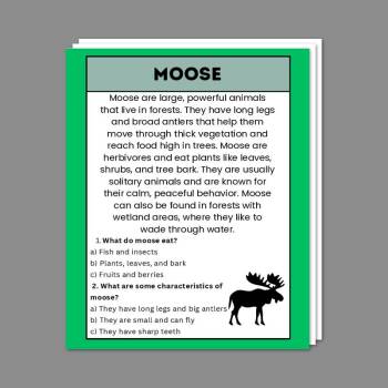 Moose Worksheet :: Resources :: California Educators Together