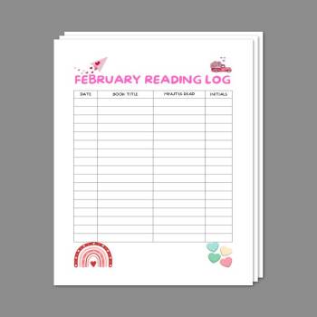 February Reading Log (chart) :: Resources :: California Educators Together