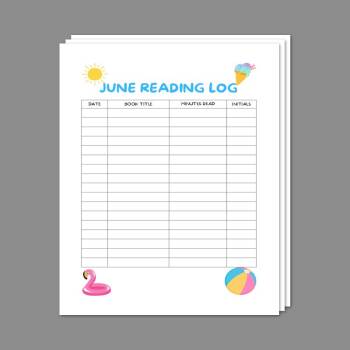 June Reading Log (chart) :: Resources :: California Educators Together
