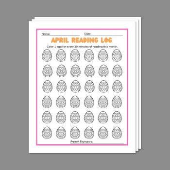 April Reading Log (coloring) :: Resources :: California Educators Together