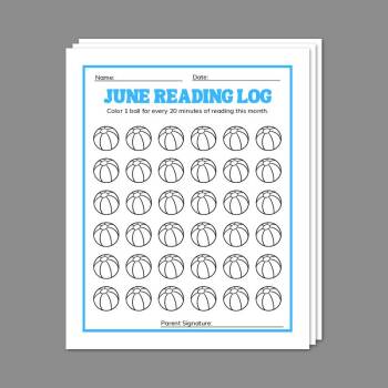 June Reading Log (coloring) :: Resources :: California Educators Together