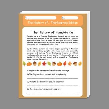 The History of Pumpkin Pie :: Resources :: California Educators Together