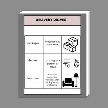 Delivery Driver Worksheet :: Resources :: California Educators Together