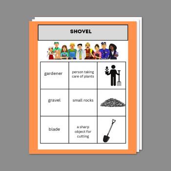 Shovel Worksheet :: Resources :: California Educators Together