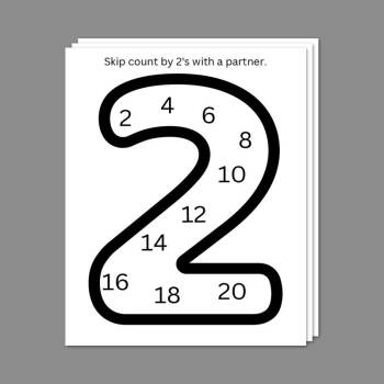 Understanding Multiplication Skip Counting by 2's :: Resources ...
