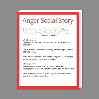 Anger Social Story :: Resources :: California Educators Together
