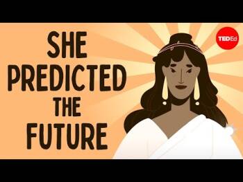 A day in the life of the Oracle of Delphi - Mark Robinson :: Resources ...