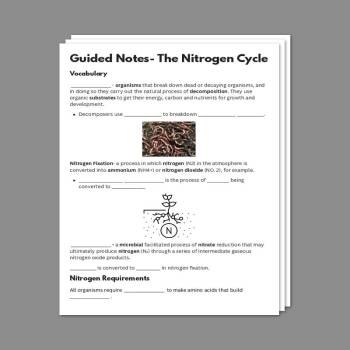 Guided Notes- The Nitrogen Cycle :: Resources :: California Educators ...