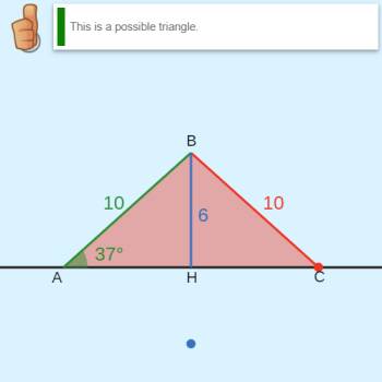 Possible Triangles with Side-Side-Angle :: Resources :: California ...