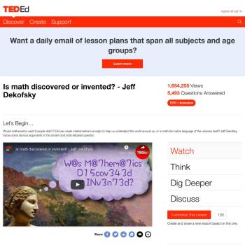 Is math discovered or invented? - Jeff Dekofsky :: Resources ...