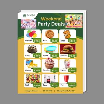 Class Party Flyer :: Resources :: California Educators Together