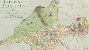 How Geography Shaped the Lives of Colonial Bostonians | Interactive Map :: Resources ...