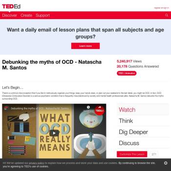Debunking the myths of OCD - Natascha M. Santos :: Resources ...