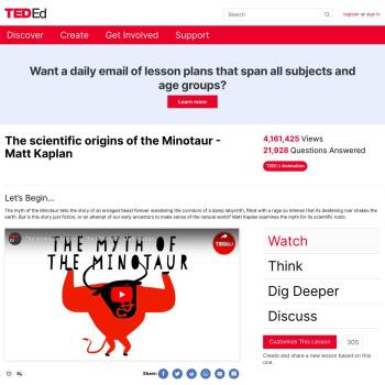 The scientific origins of the Minotaur - Matt Kaplan :: Resources ...