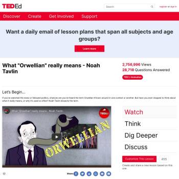 What “Orwellian” really means - Noah Tavlin :: Resources :: California ...